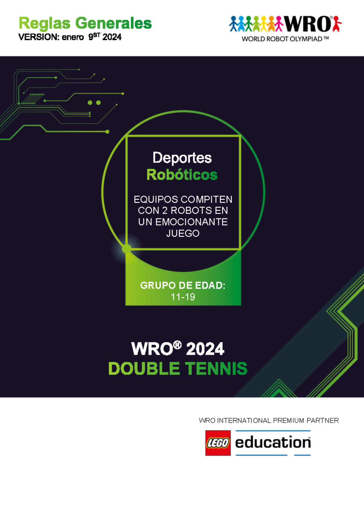 WRO-2024-Deportes-Roboticos-Reglas-Generales - WRO INTERNATIONAL ...