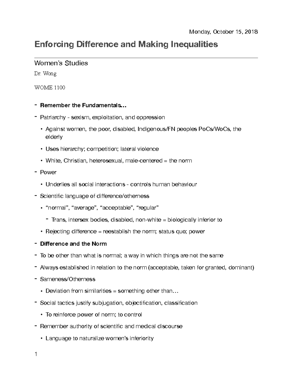 Enforcing Difference and Making Inequalities - Enforcing Diûerence and ...