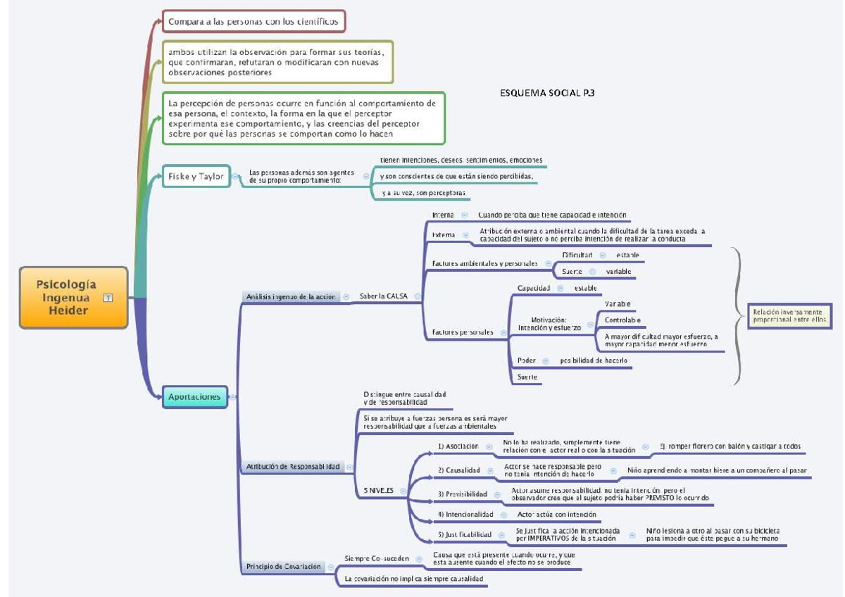 Esquema Social P - Psicología Social - ESQUEMA SOCIAL P. - Studocu