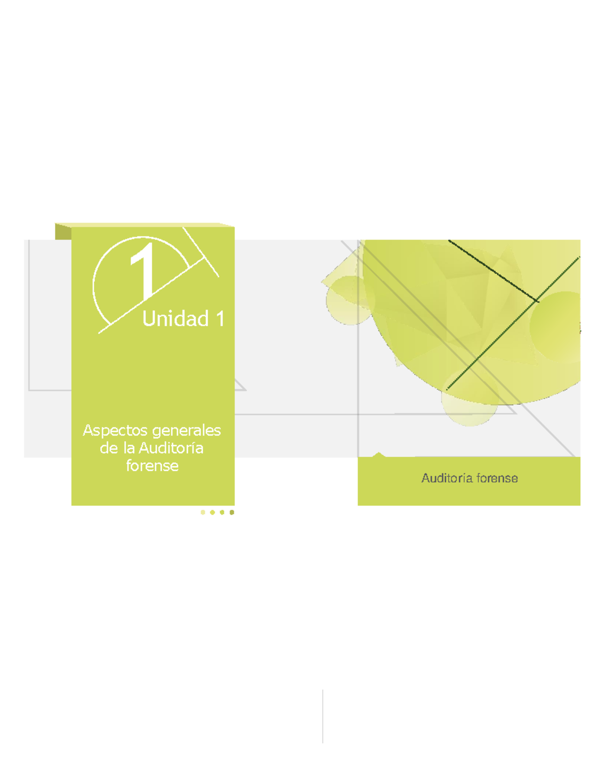 Cartilla Unidad 1 Auditoria Forense -20 - Warning: TT: undefined function: 32 1 Unidad 1 ...