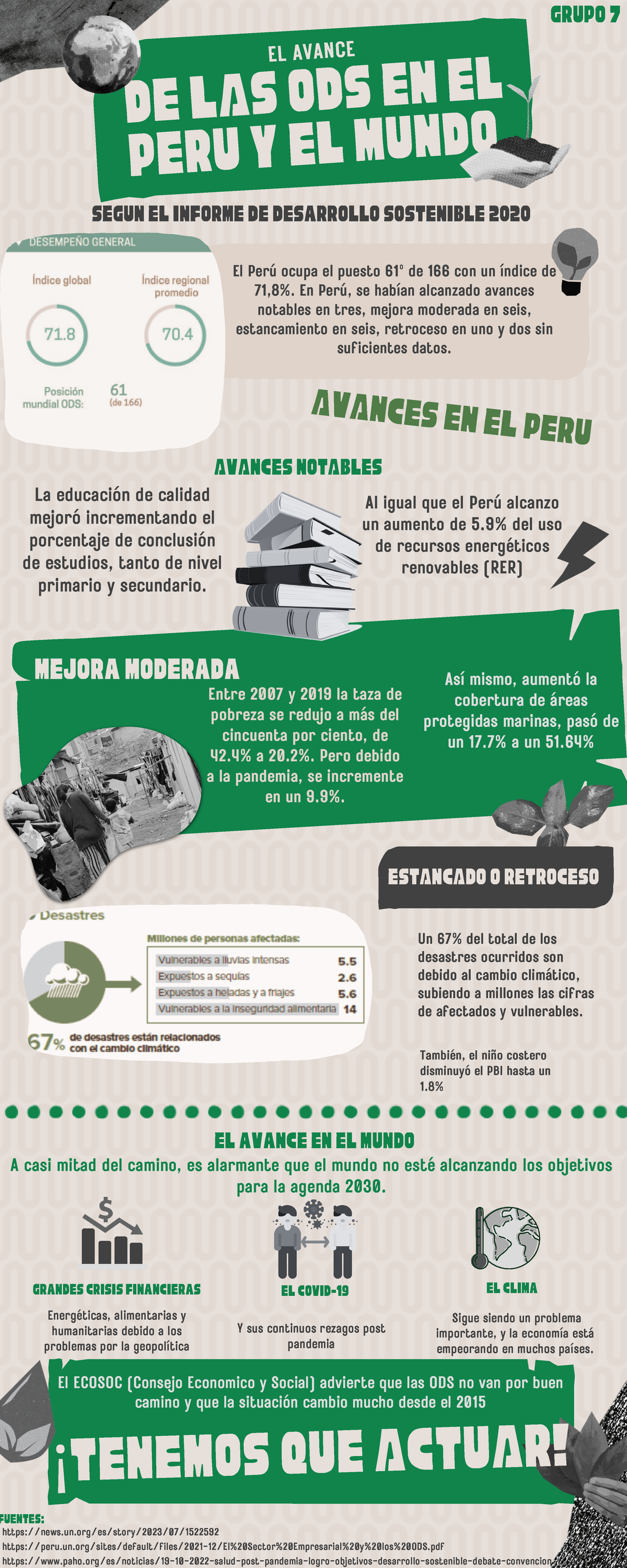 EL Avance DE LAS ODS EN EL PERU Y EL Mundo - DE LAS ODS EN EL Perú y el ...