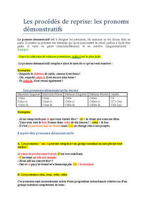 Exercices 7 - Exercise 7. - Exercices d'application Complétez le texte ...