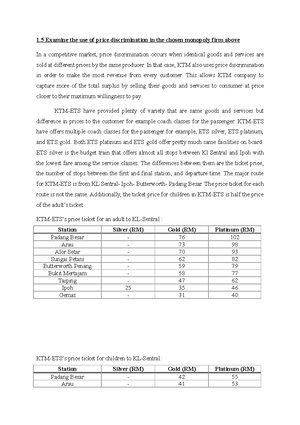 POE Assignment - CENTRE FOR FOUNDATION STUDIES (KAMPAR CAMPUS) FHBM ...