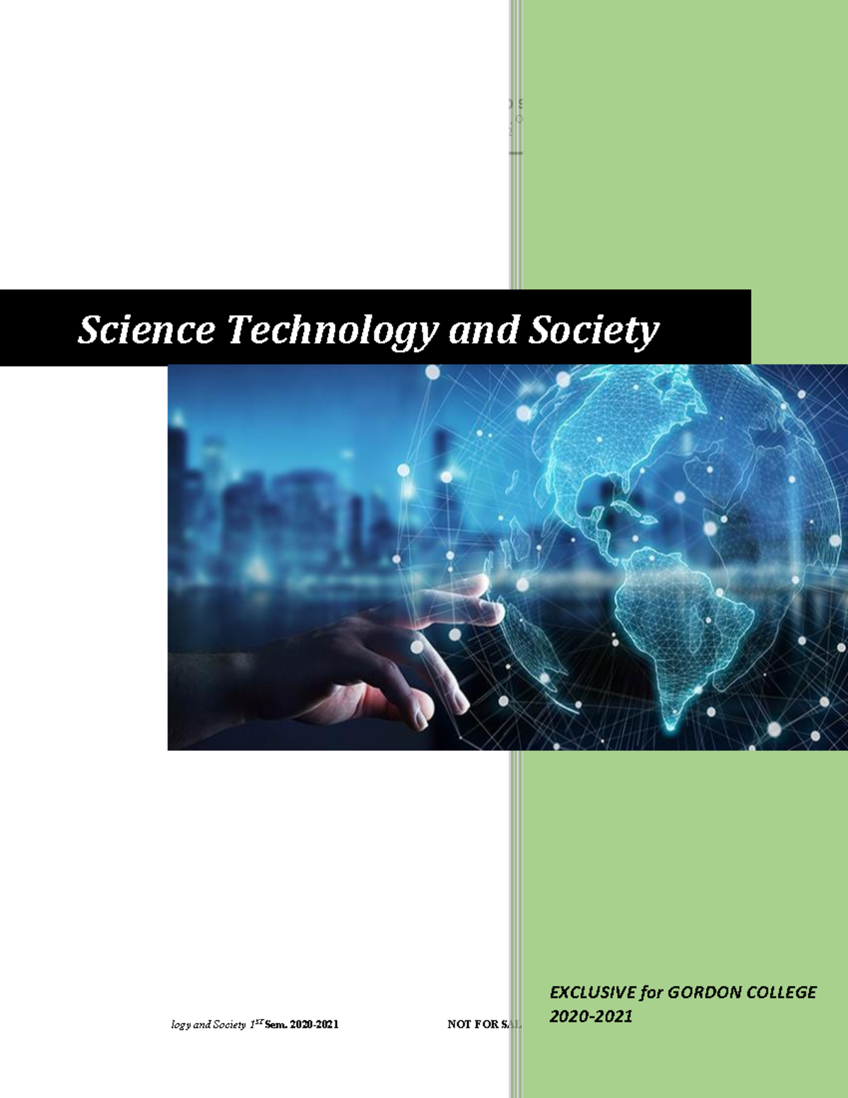 STS module 1 2 - Science Technology and Society - City of Olongapo ...