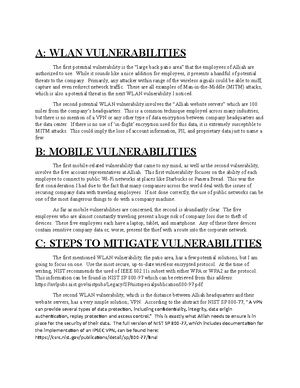 C844 Task 1 - Task 1 - Student ID C844: Emerging Technologies in ...