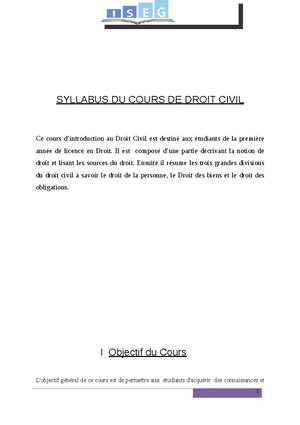 TD 2 DC et CPC - Cours de comptabilité generale - Exercice 1 : Le bilan ...