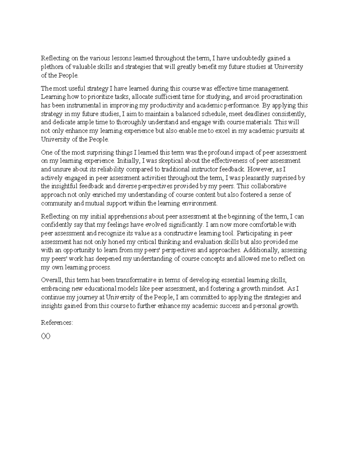 Learning Journal UNIT 8 Assignment - Reflecting on the various lessons ...