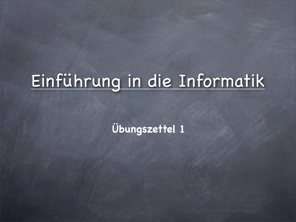 ÜBungsaufgaben - Praktisch - Übungsaufgaben 1 - 6 mit Lösungen ...