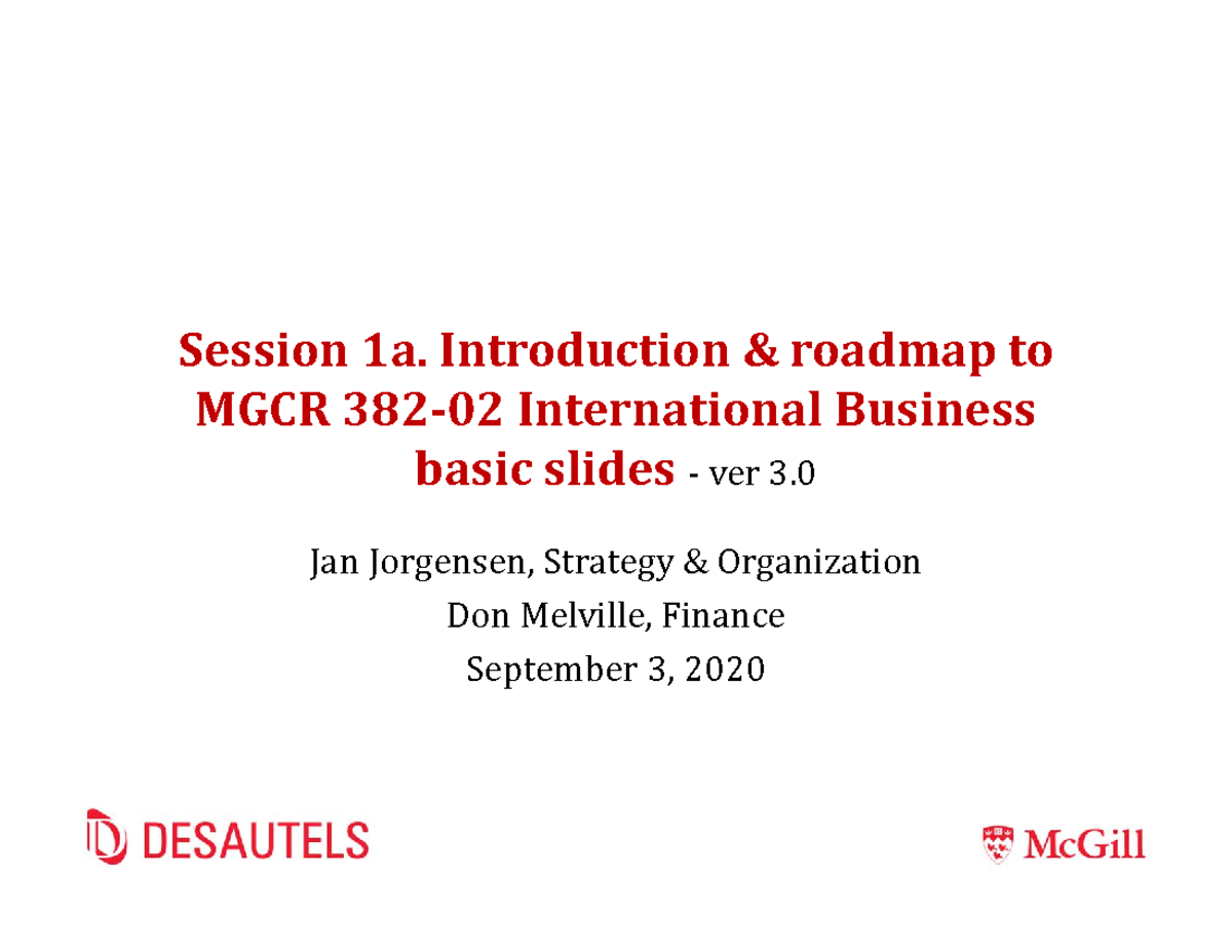 Session 1.a. Intro roadmap globalization 2020 Sep.3 class with intro ...