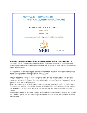 NRSG139 assessment 2 2020 - S Assessment 2 – Reflection on ANSAT ...