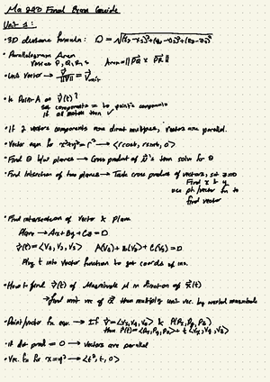 Traces - Notes and examples - Wednesday, September 14, 2022 2:02 PM Z ...