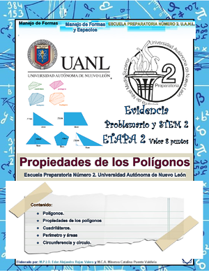 Cuaderno de trabajo - LCM y STEM Etapa 1 Sem Ene-Jun2024 - UNIVERSIDAD AUTONOMA DE NUEVO LEON ...