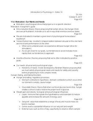 Psych 111 Notes - Psych Notes Molly Notes – Class Notes 8/30/16 ...
