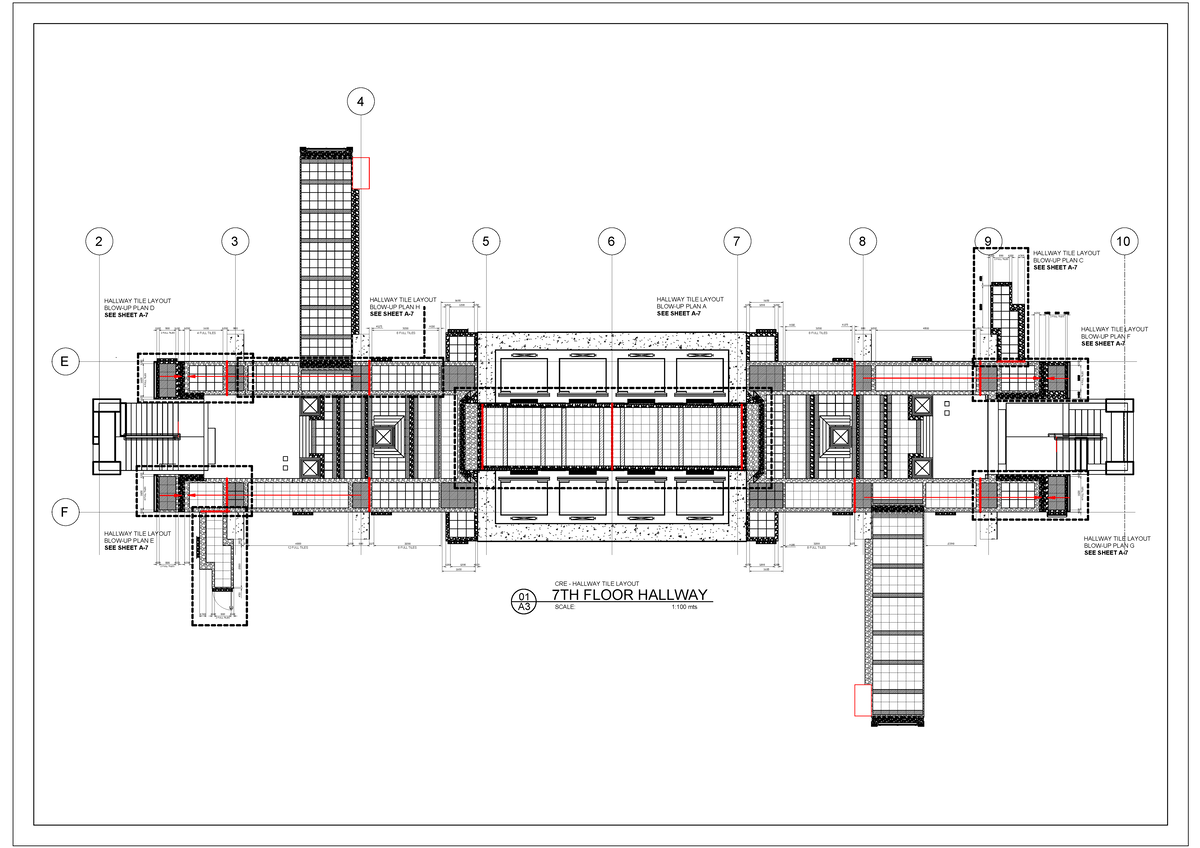 CRE-AS Built TILE 7th - rev 3 - 8 FULL TILES 12 FULL TILES 8 FULL TILES ...