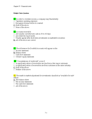 Chapter 9 Answers - notes - Chapter 09 Plant and Intangible Assets ...