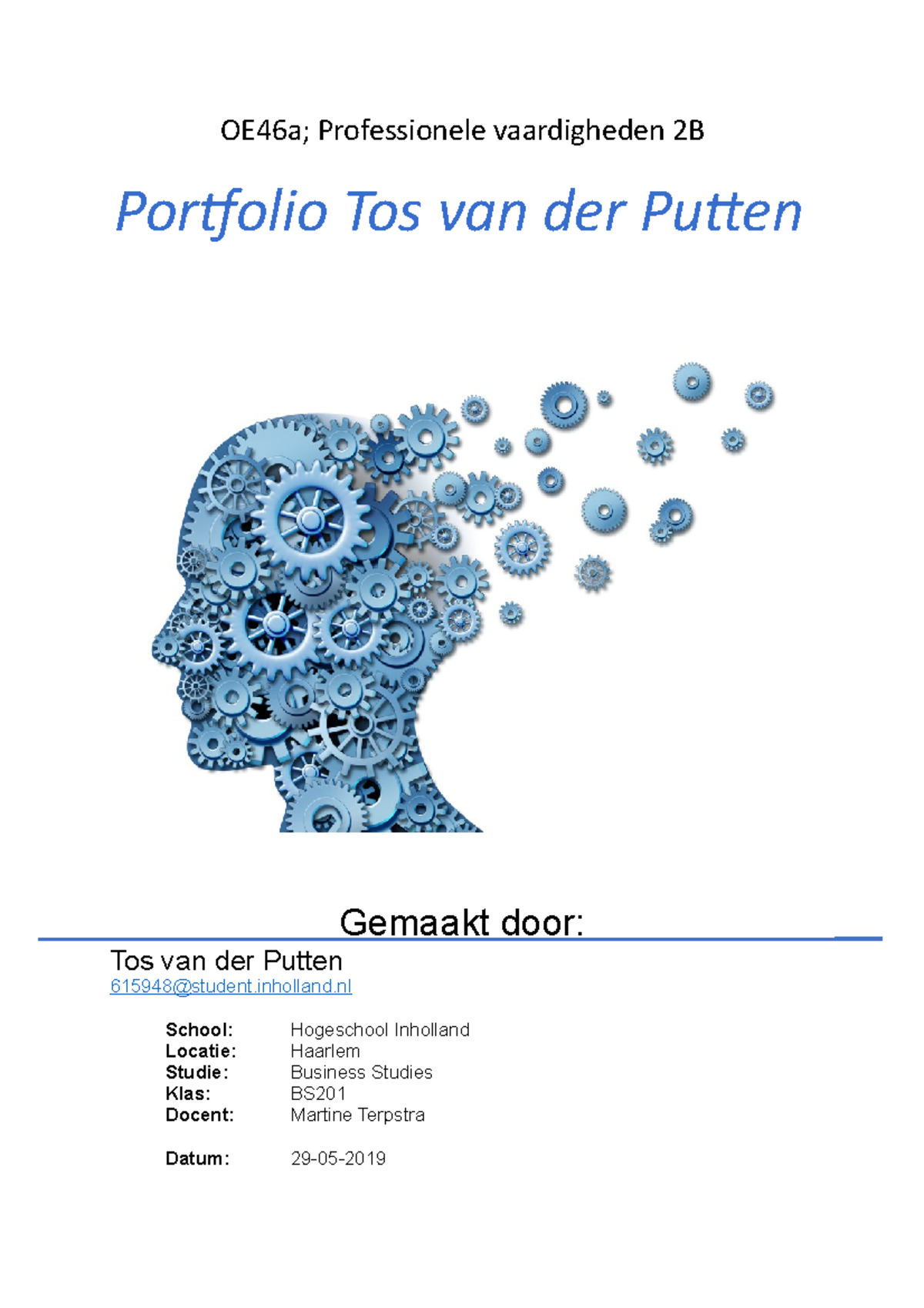OE46a; Professionele vaardigheden 2b - OE46a; Professionele ...