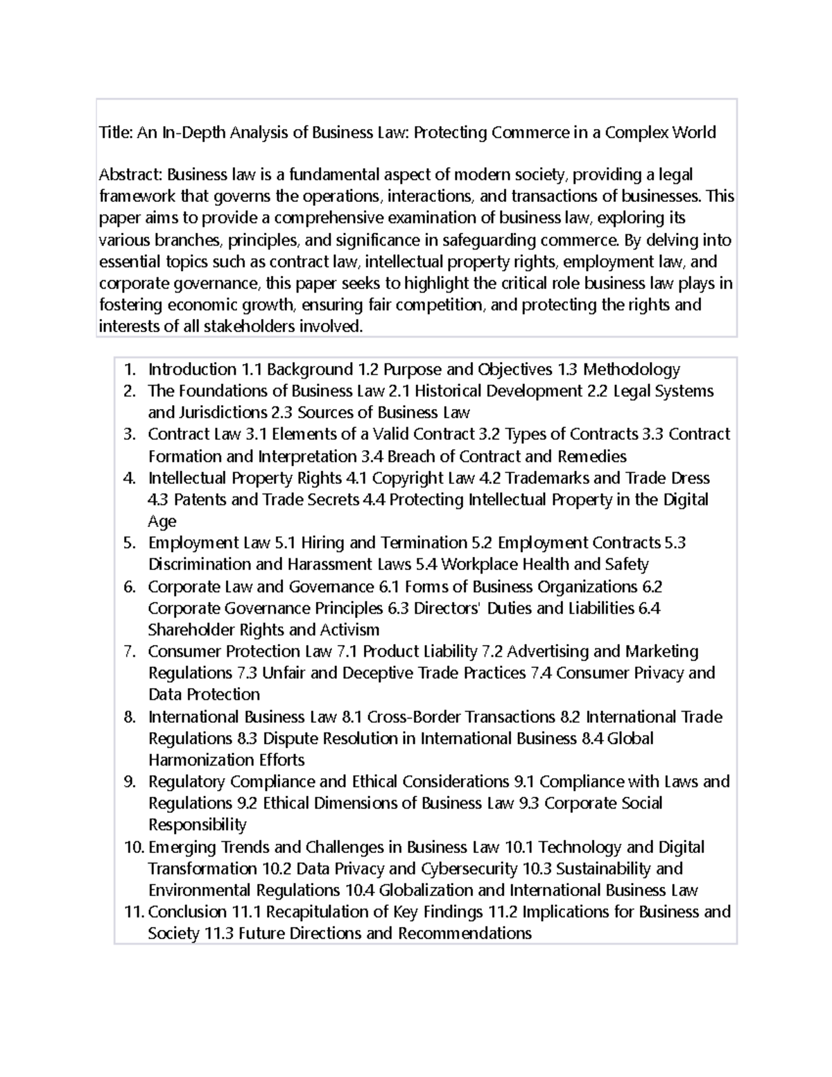 Timed unit 4 in class assignment - Title: An In-Depth Analysis of ...