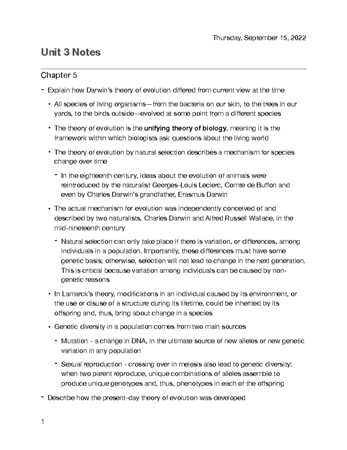 Unit 3 Notes - ENVS 1301 - UoPeople - StuDocu