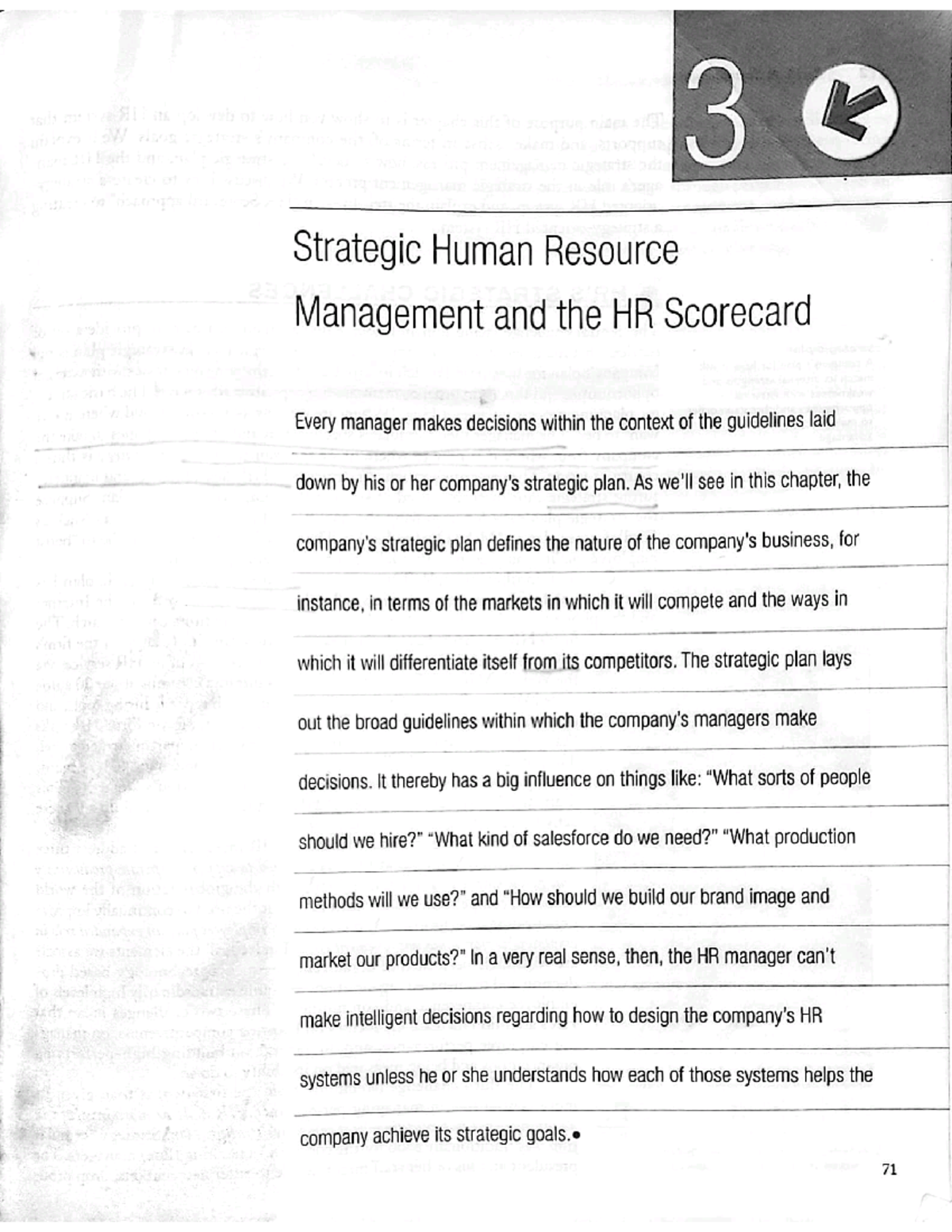 HRM Chapter 3 - BS Accounting - Studocu