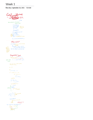 Calc 2 Worksheet 7 - Studocu