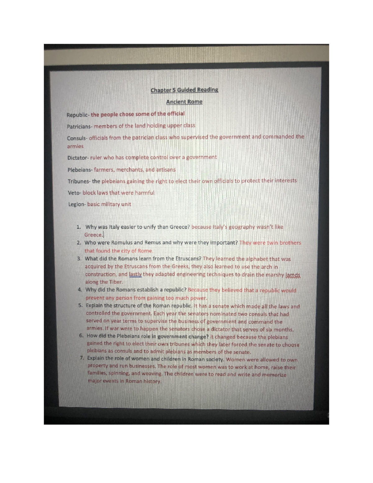 Chapter 5 Biology test, section 4 on monday - BIO 114 - Studocu