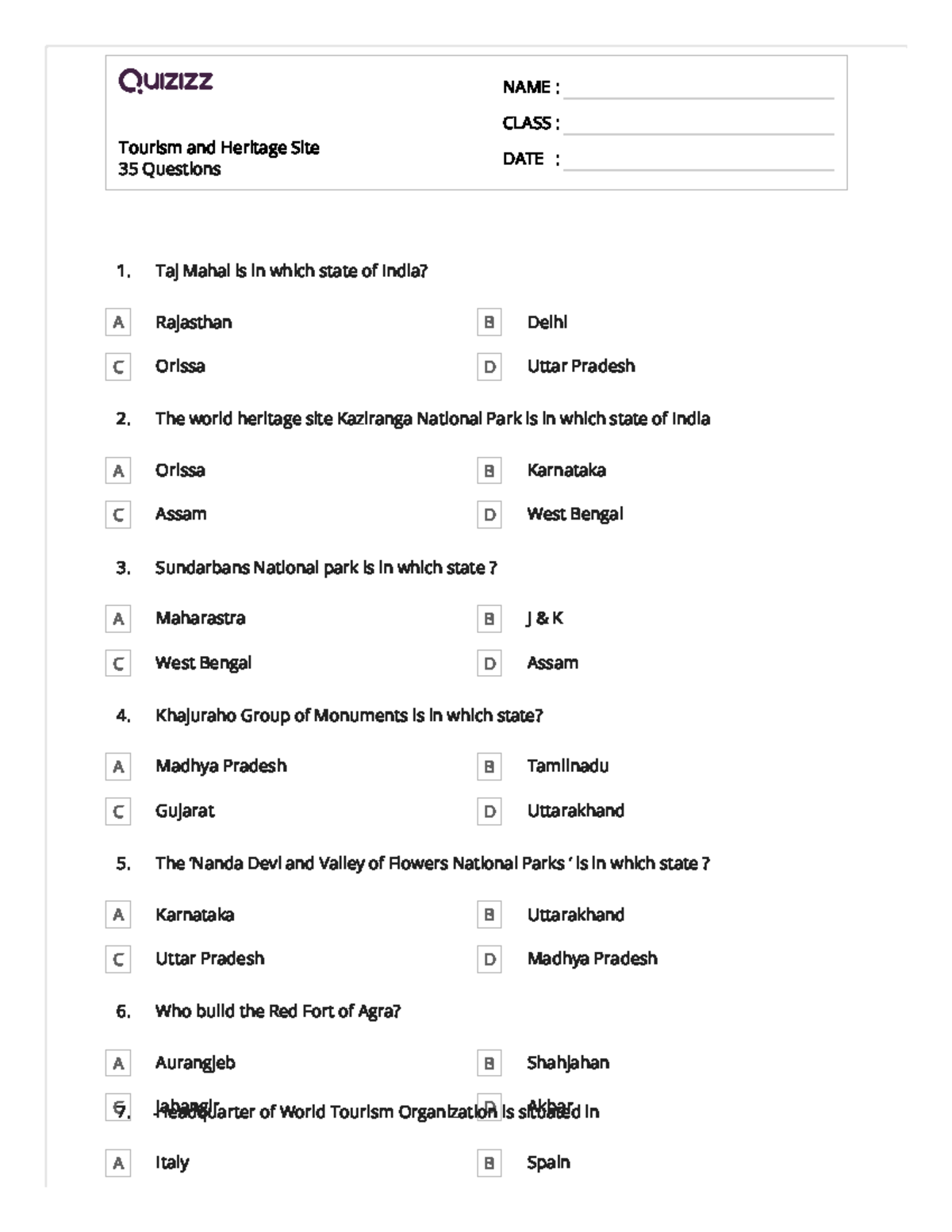 Tourism and Heritage Site - JahangirHeadquarter of World Tourism ...