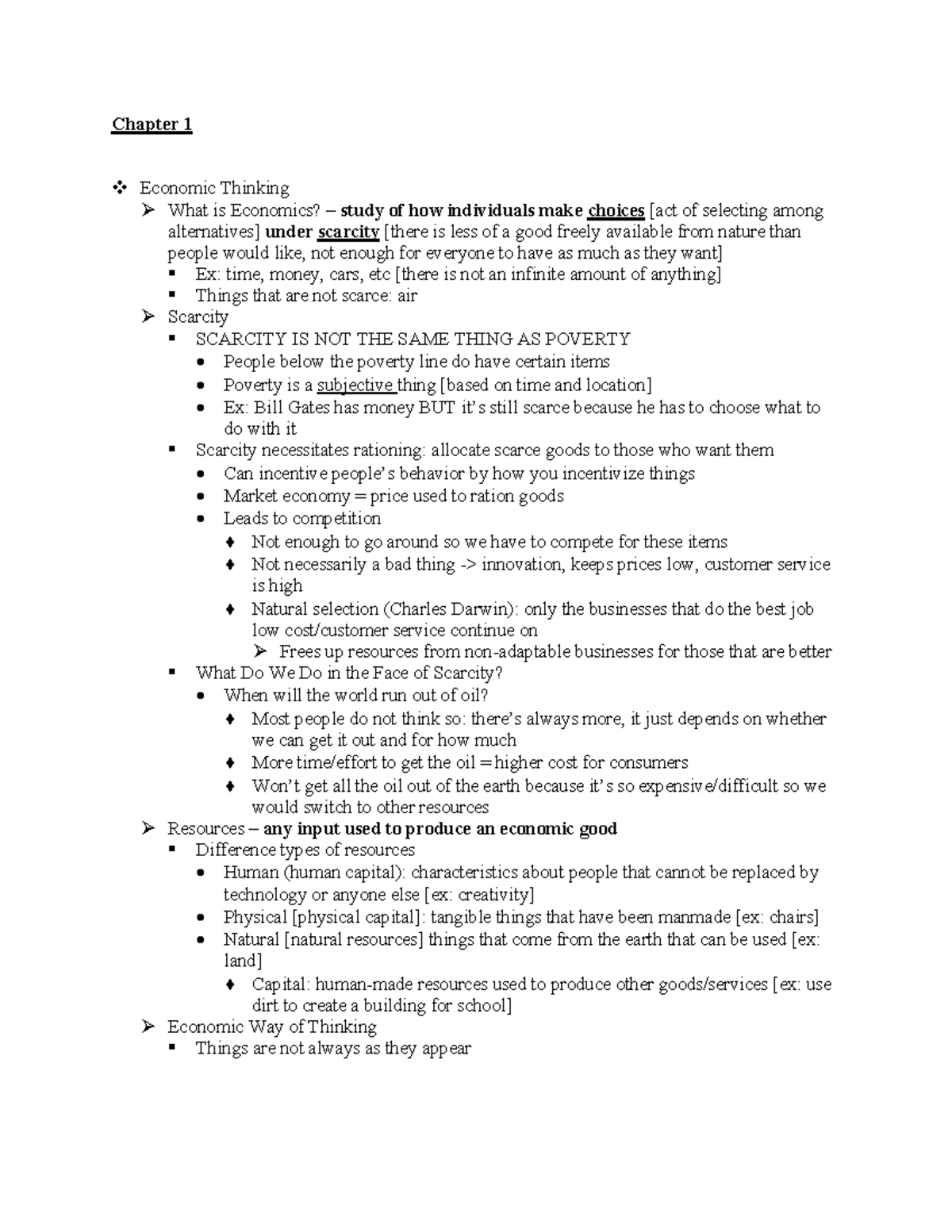 Econ 003 lecture 1 - Professor: Joab Corey - Chapter 1 v Economic ...
