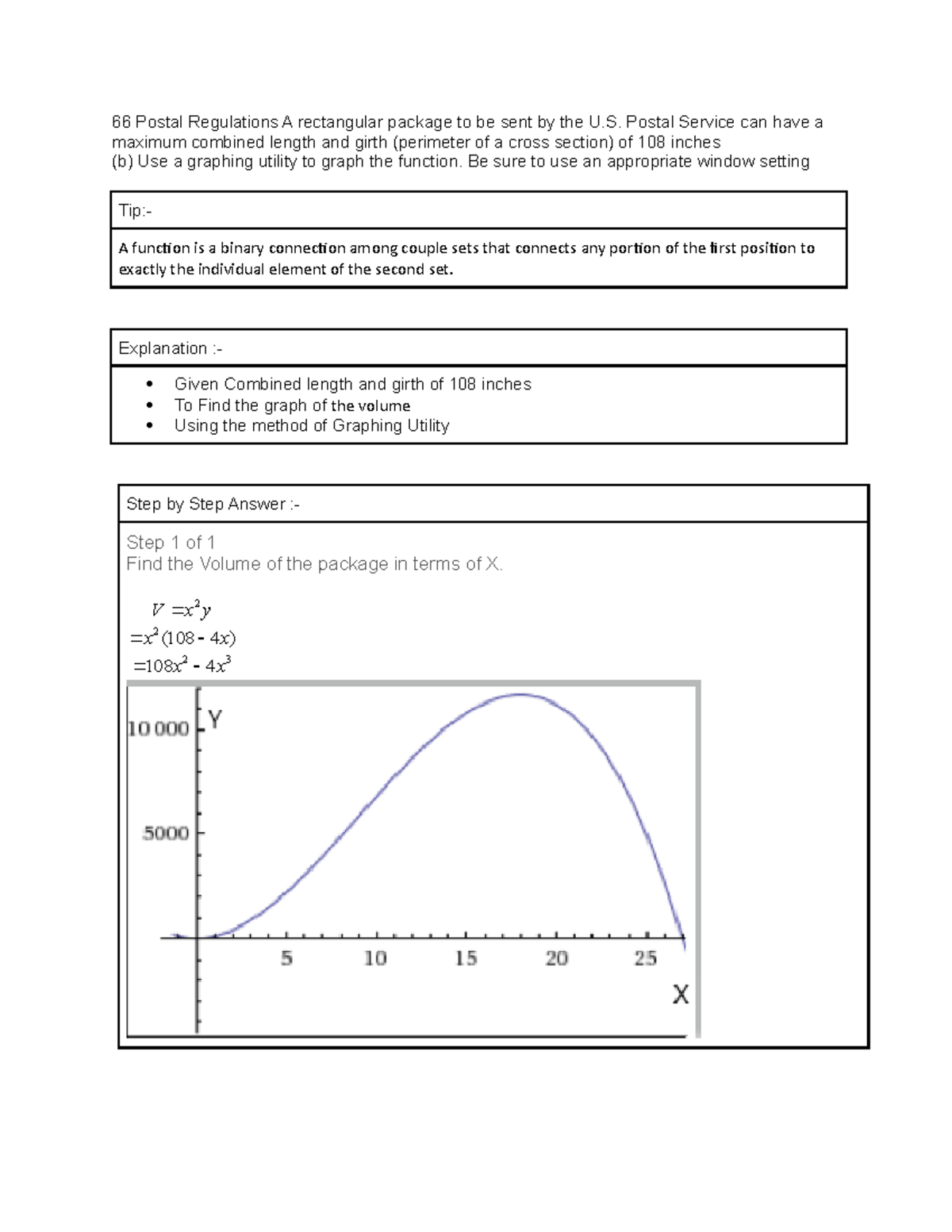 Mathematics Functions Question pool Set 16 - 66 Postal Regulations A ...