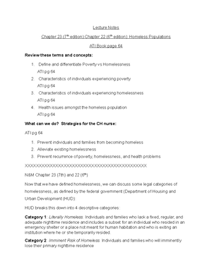 N421 Lecture Notes on Communicable Disease c26 - Lecture Notes on ...