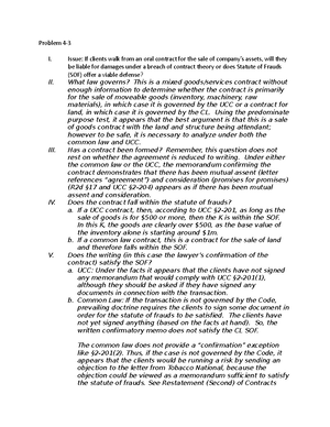Video 9 - cases - Video 9 Analyzing a claim Using the legal principles ...