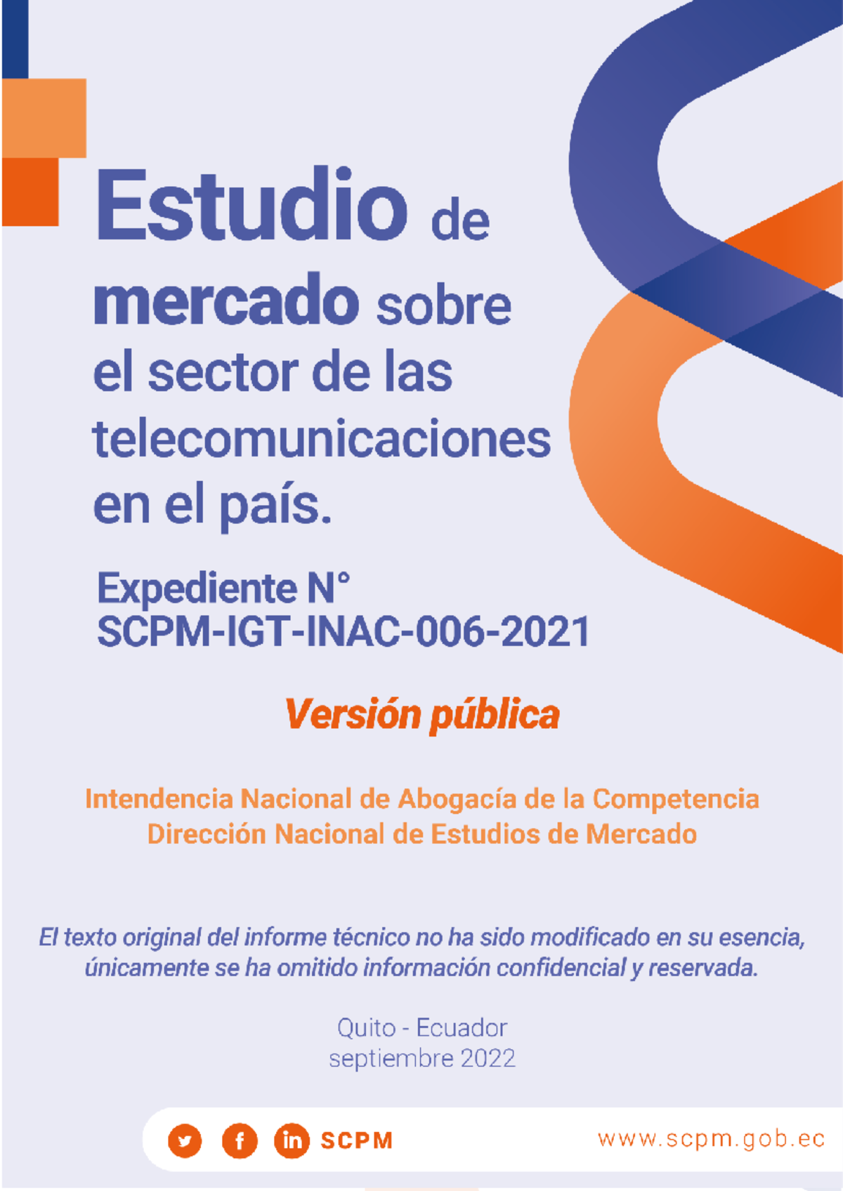 Informe SCPM IGT INAC 006 2021 VP - Informe SCPM-IGT-INAC-006 ...