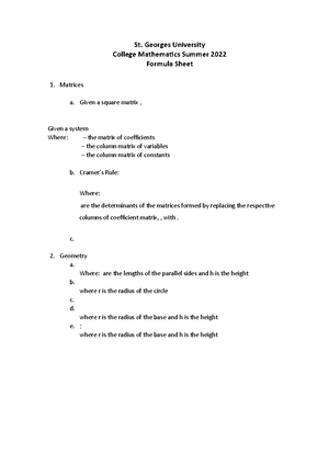 Syllabus of the content - CCSLC ® Mathematics SYLLABUS SPECIMEN PAPER ...