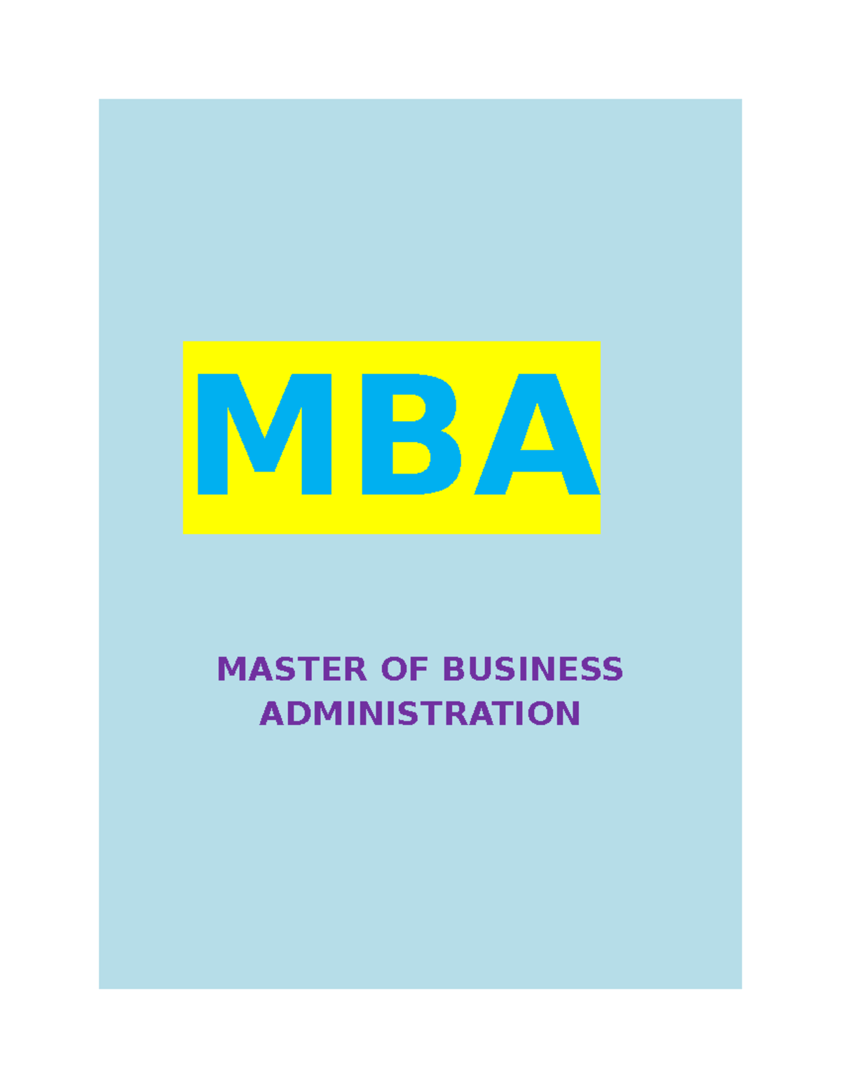 RMSA1 - Research methodology notes - MBA MASTER OF BUSINESS ...