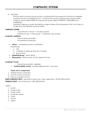 General Physiology - Lecture notes 1-14 - THE HUMAN ORGANISM AND ...