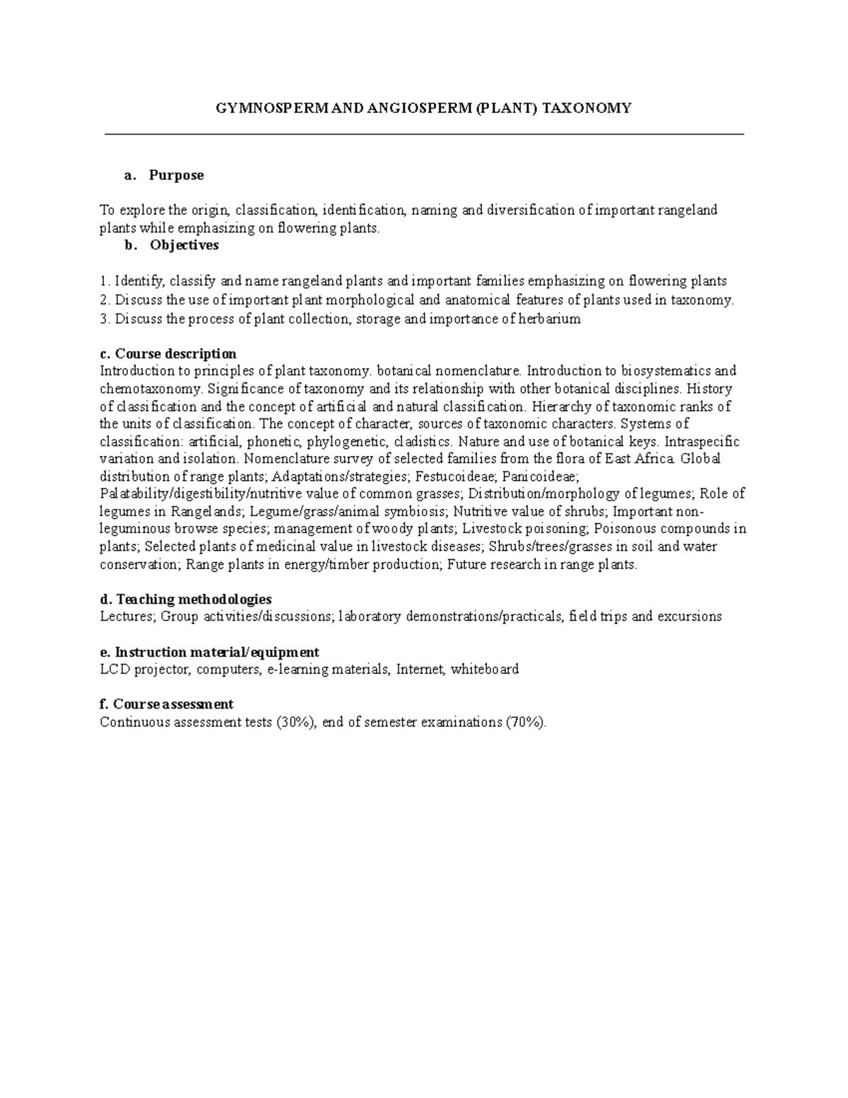 Angiosperm and Gymnosperm Taxonomy - GYMNOSPERM AND ANGIOSPERM (PLANT ...