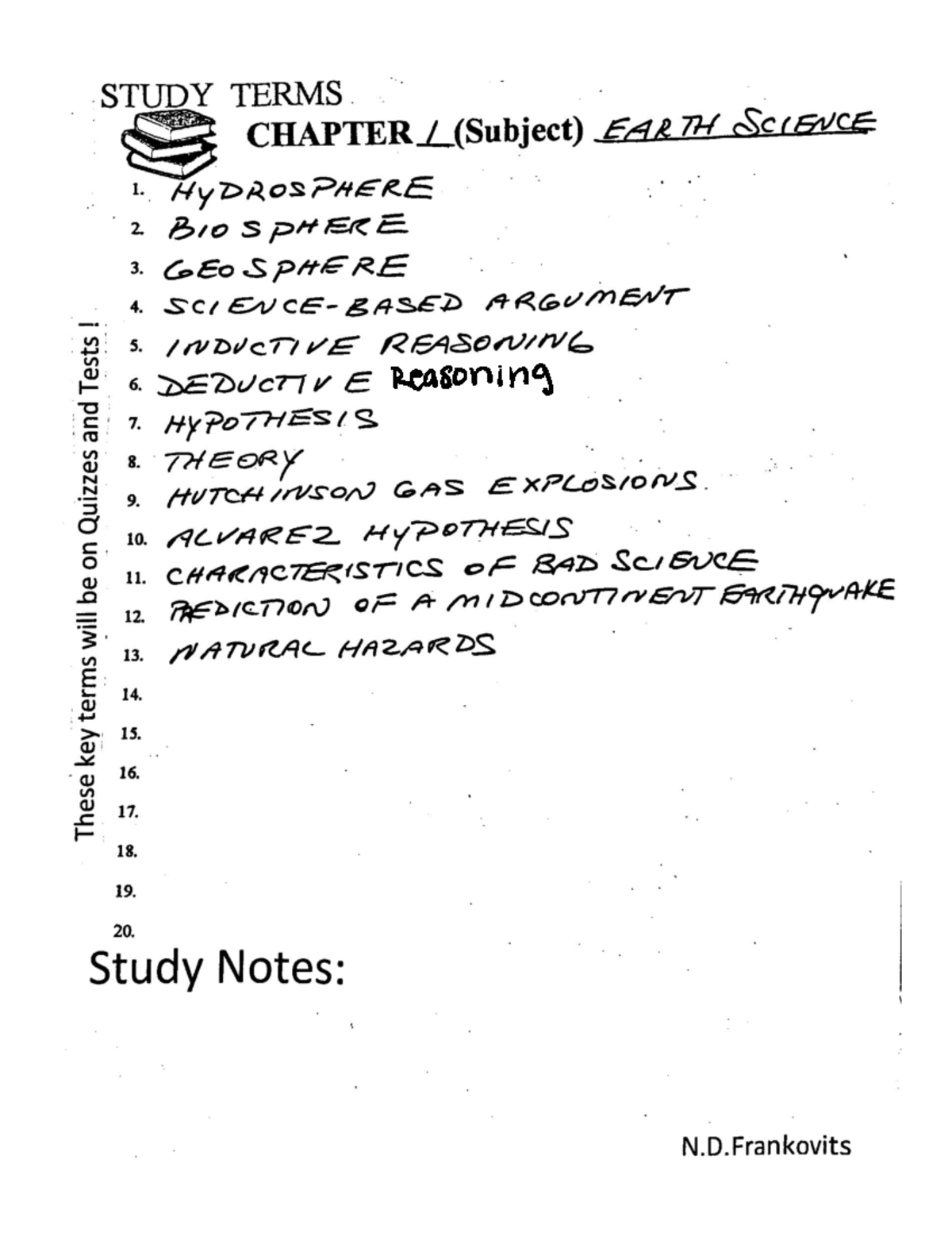 Study Guides and Handouts - 3370:100 - Readniang - Studocu