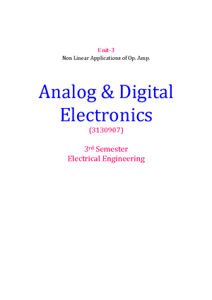 3130907 Analog-and-Digital-Electronics - GUJARAT TECHNOLOGICAL ...