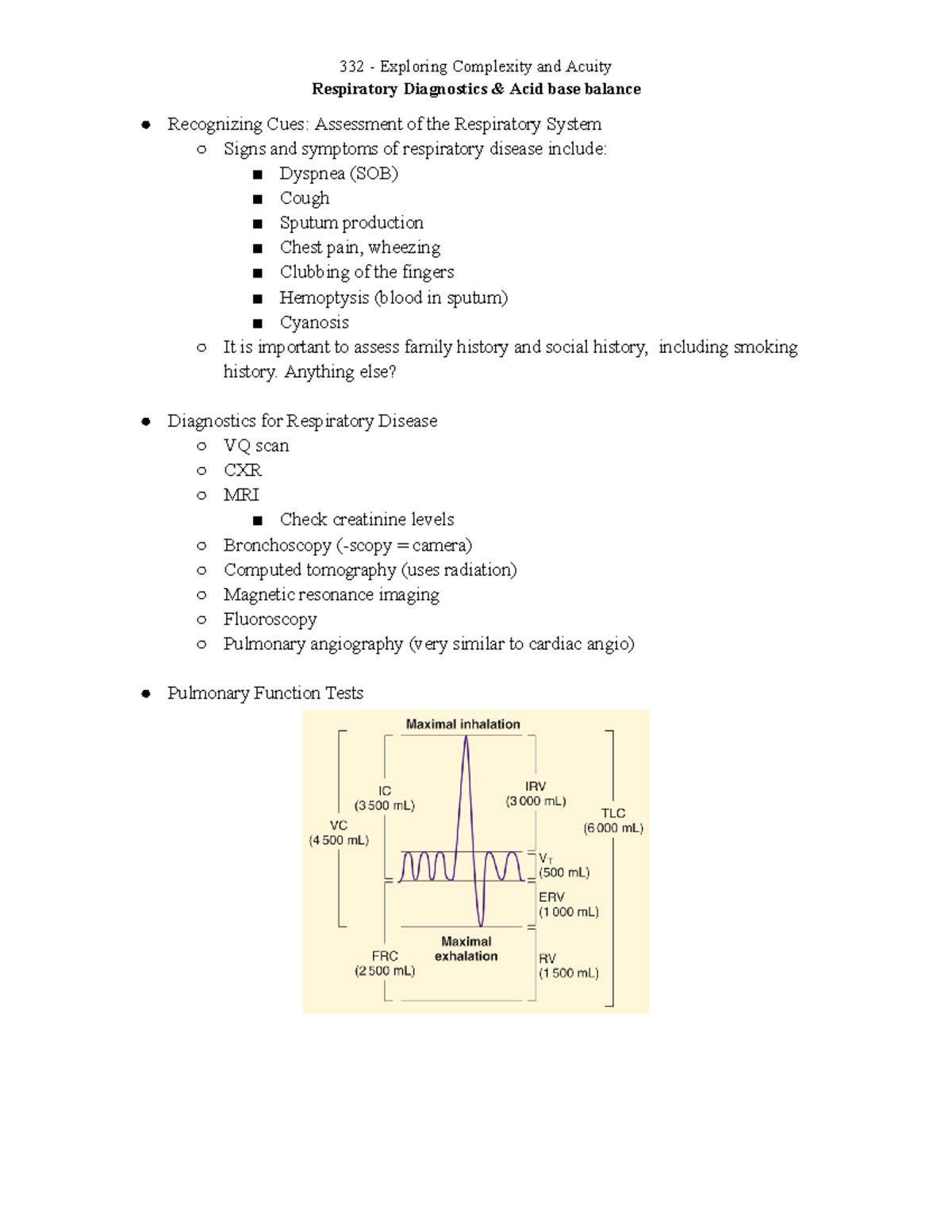 332 - ABGs (M2) - Lecture notes on abgs - Respiratory Diagnostics ...