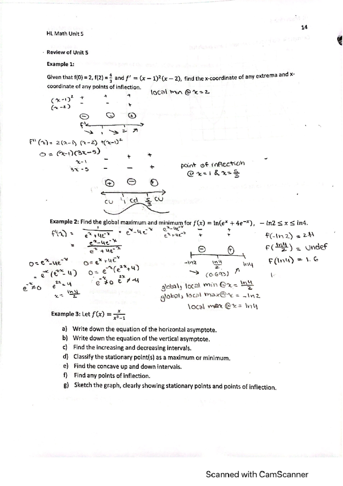Unit 5 Review - cheatsheet - Studocu