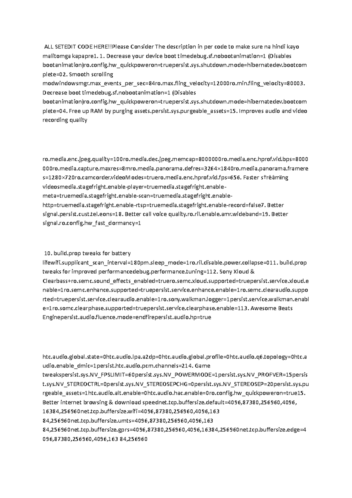 All Setedit Code Here All Setedit Code Hereplease Consider The Description In Per Code To