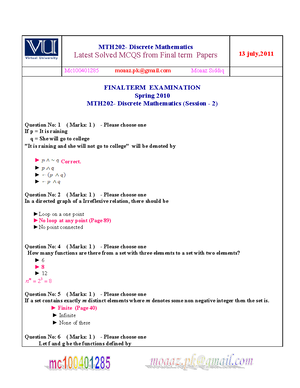 CS504 Mid Term MCQs by Talha Sajid - 1 .. _________ diagram does not capture control flow - Studocu