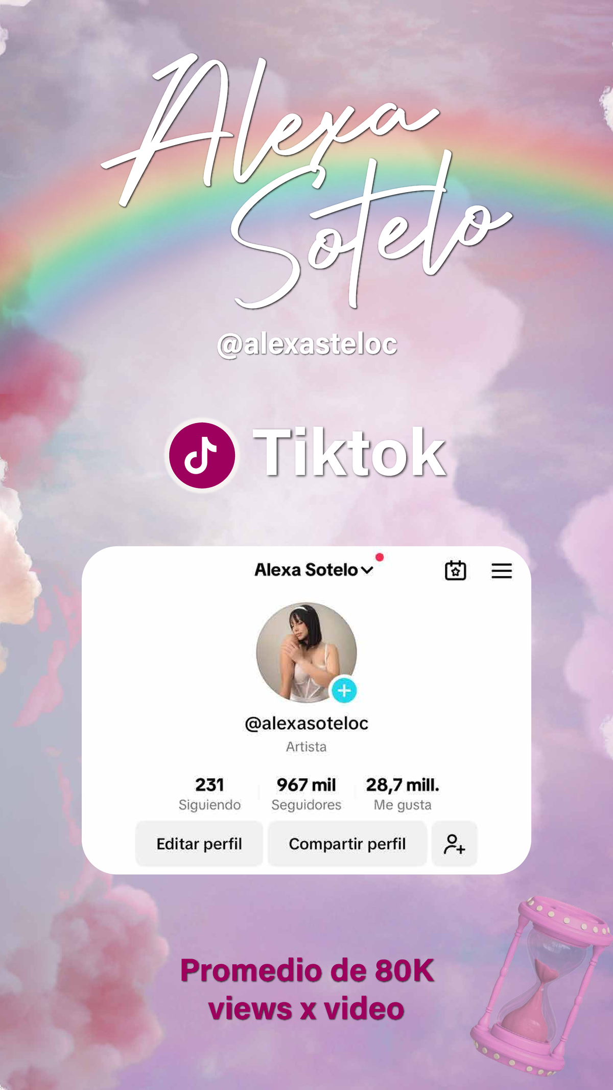 Tarifario Redes Alexa 2024 baja - S Tiktok Alexa Sotelo II Artista 231 ...