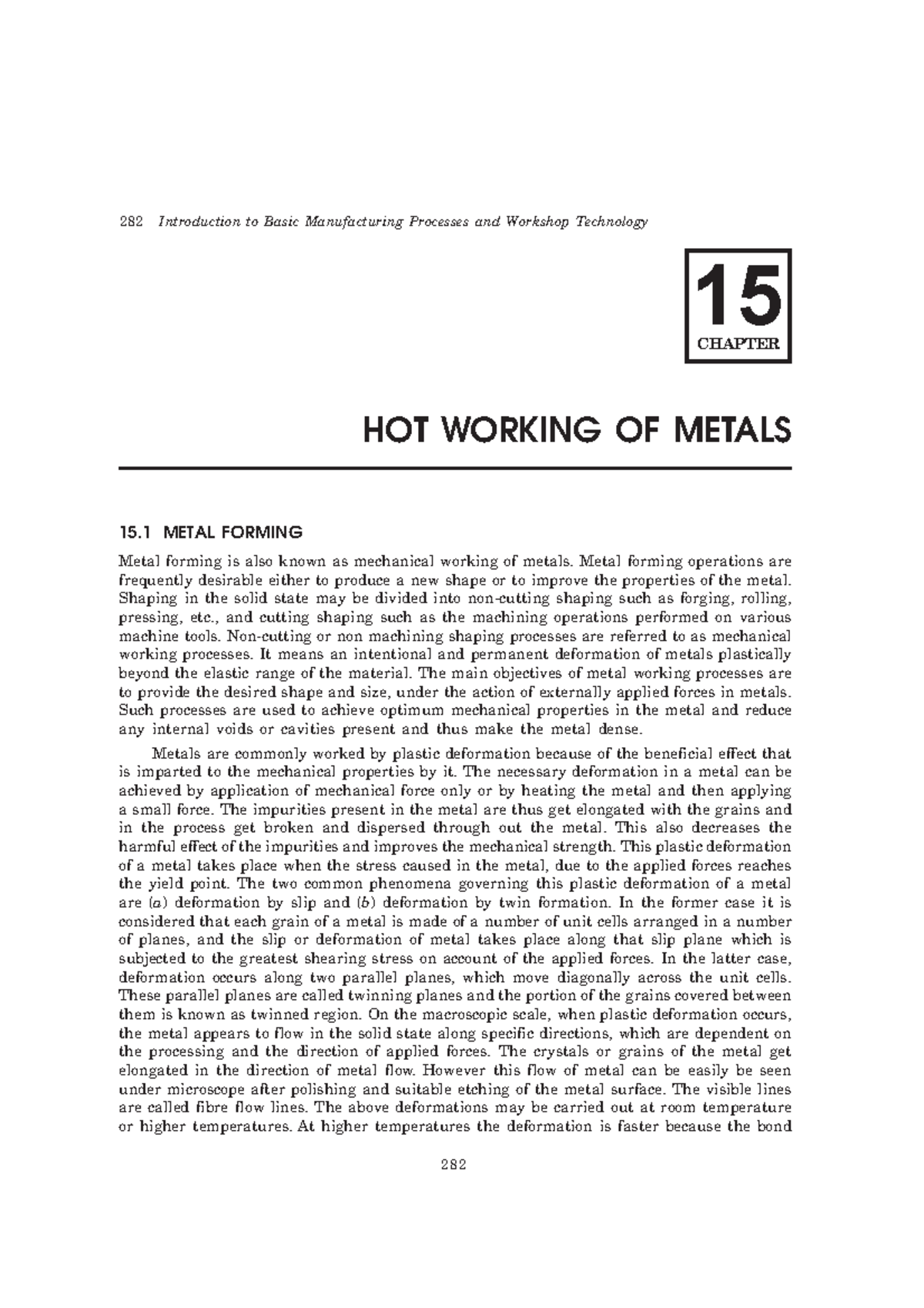 4 - Chapter 4 Extrusion rolling and wire - 282 Introduction to Basic ...