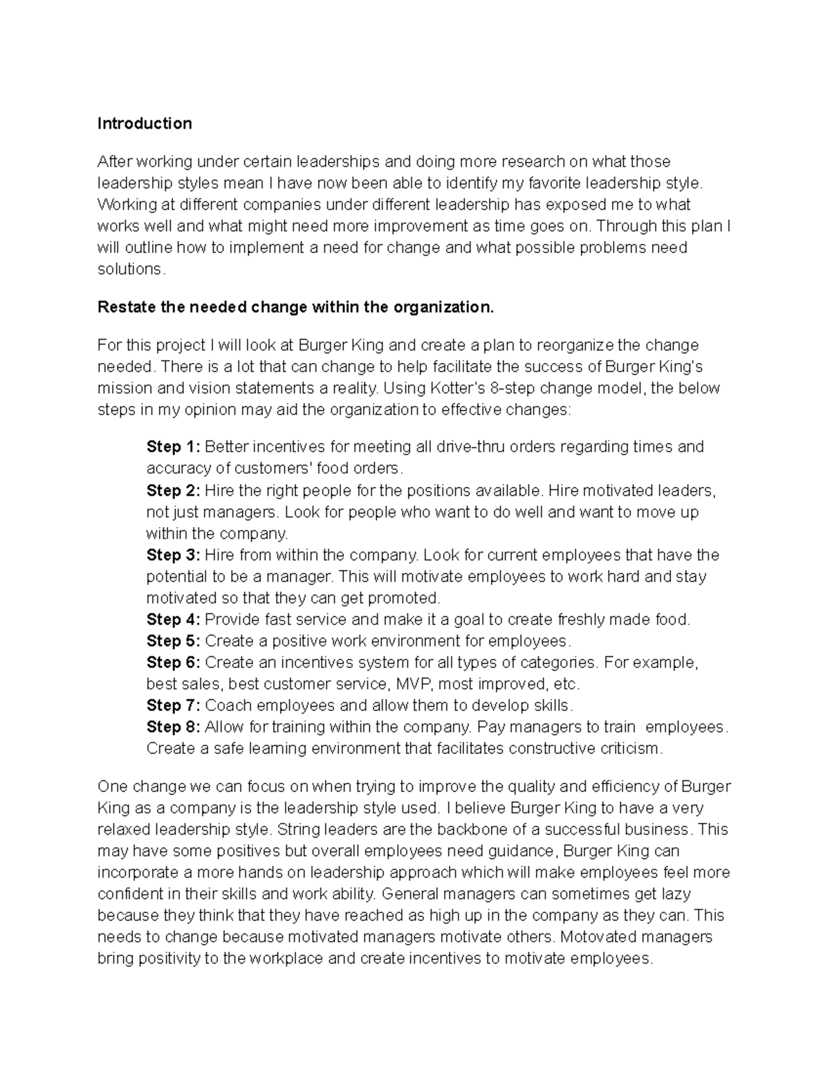 Aag Wk 4 - Apply Signature Assignment Applying Leadership Theories [due ...
