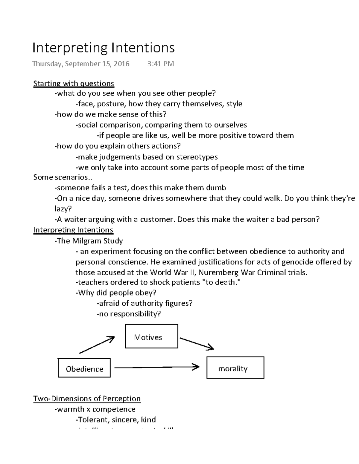 Interpreting Intentions - Warning: TT: undefined function: 32 Starting with questions -what do ...