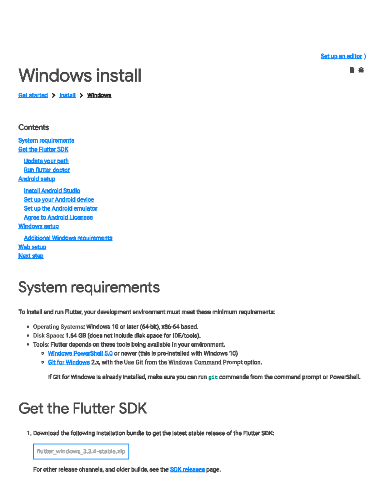 Flutter Setup Guide - 7th semester - Computer Science - Studocu