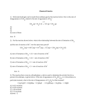AP Chem 2017 (pdf - Full Practice Exam with answers Along with multiple ...