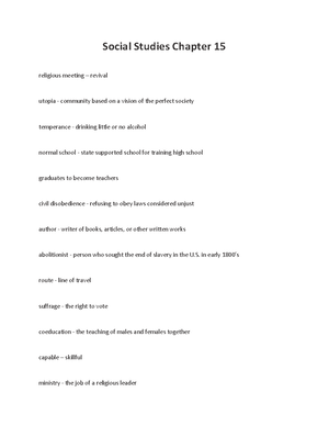 Social Studies Chapter 15 Lesson 1 & 2 - Daniel Alvarez 8b Social ...