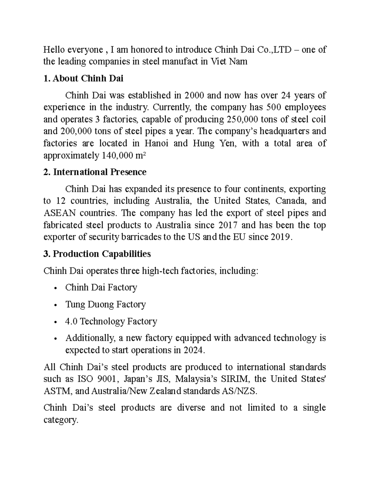 Minh Anh - thuyết trình - Hello everyone , I am honored to introduce ...