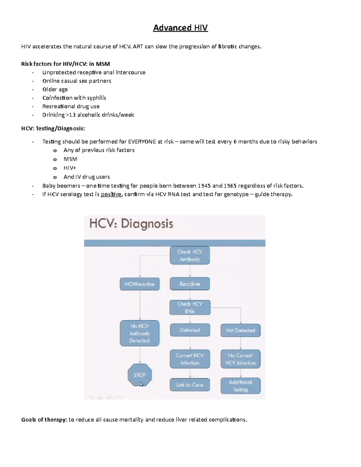 HIV - HIV treatment guidelines 2016 - Advanced HIV HIV accelerates the ...